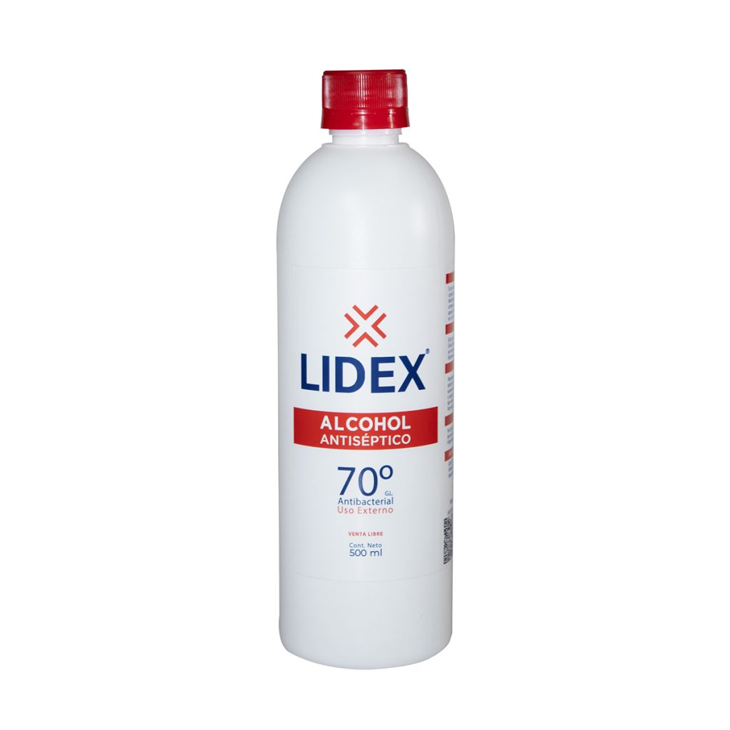 Alcohol Antiséptico LIDEX 1000ml Spray - Textiquim